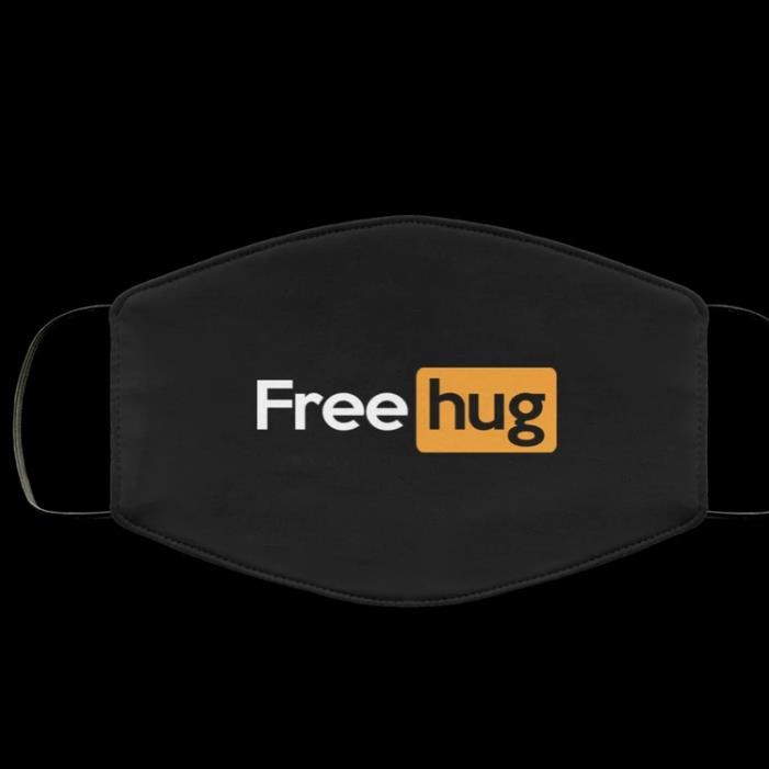 Free Hug Face Mask - Podxmas Customized Store