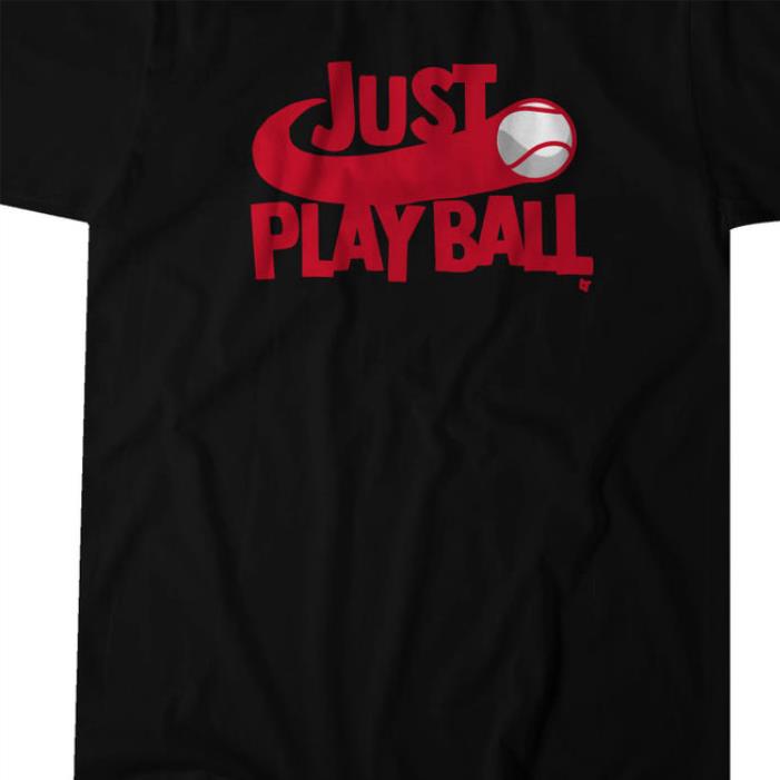 JUST PLAY BALL Watch Some Baseball Shirt - Podxmas Customized Store