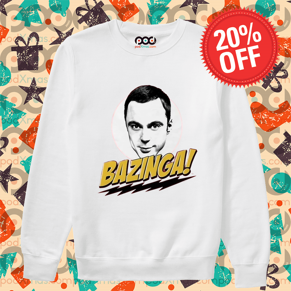 Sheldon Cooper Bazinga 2024 Shirt - Podxmas Customized Store