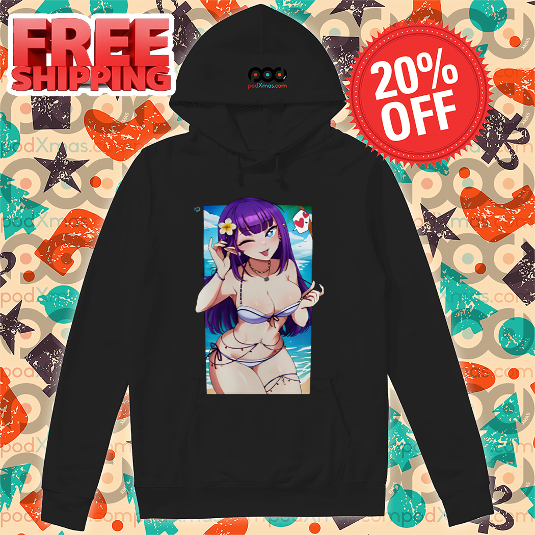 Custom Xmas T V2 Waifu Sexy Anime Girl Bikini Summer 2024 Shirt