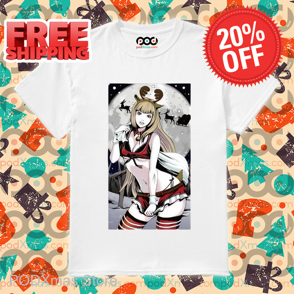 🚛free Delivery 📣get 20 Off Tekken Santa Girl Sexy Christmas 2024 Shirt • Custom Xmas T